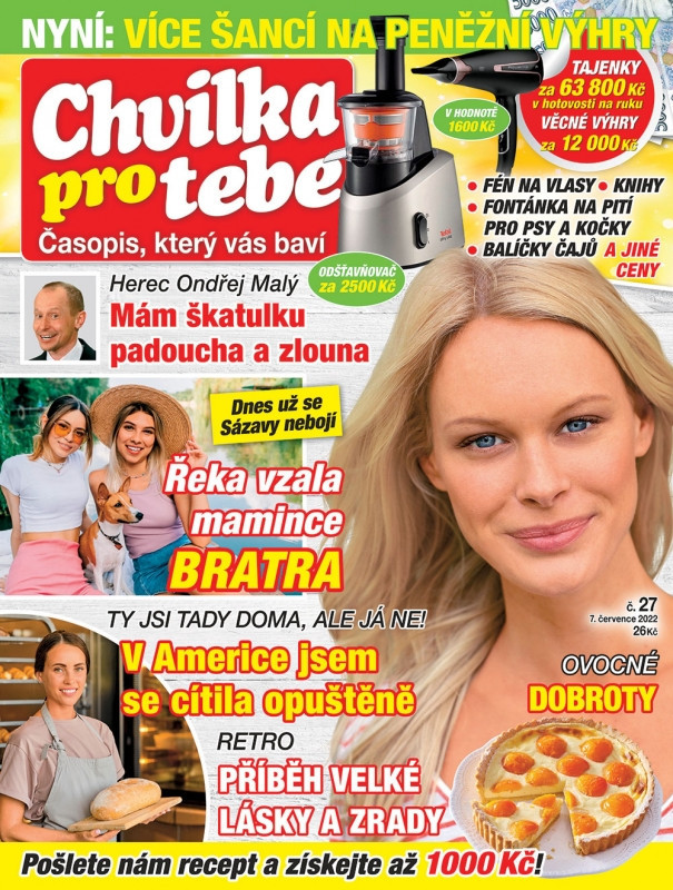 Chvilka pro tebe předplatné - Časopisy - Magaziny.cz