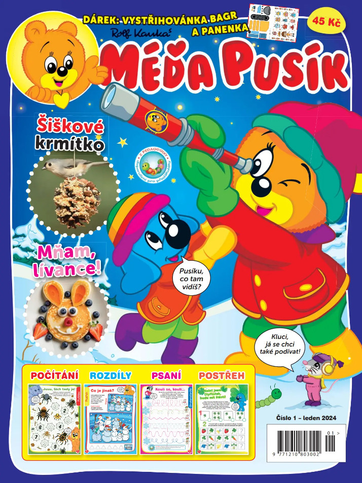 Méďa Pusík předplatné - Časopisy - Magaziny.cz