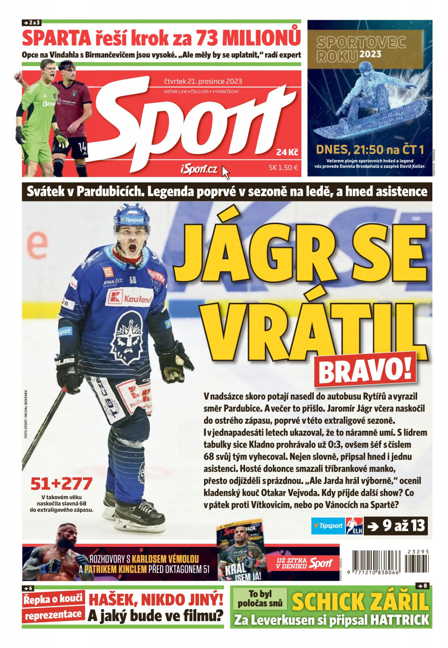 Sport předplatné - Noviny - Magaziny.cz