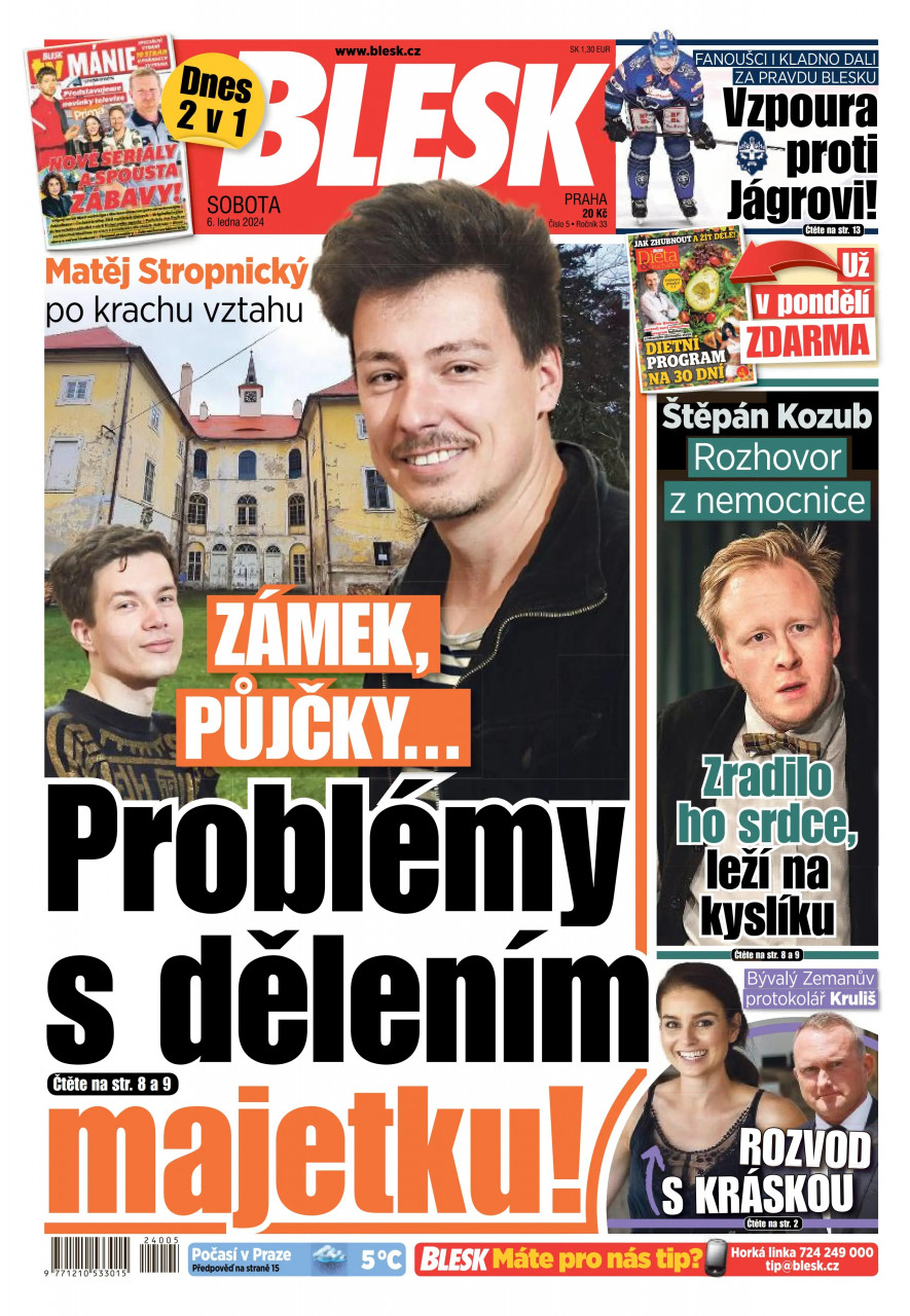 Blesk předplatné - Noviny - Magaziny.cz