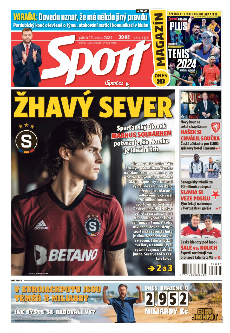 Sport předplatné - Noviny - Magaziny.cz