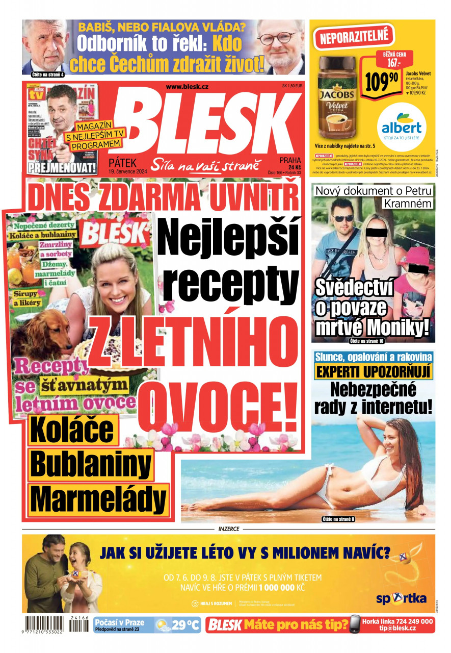 Blesk předplatné - Noviny - Magaziny.cz