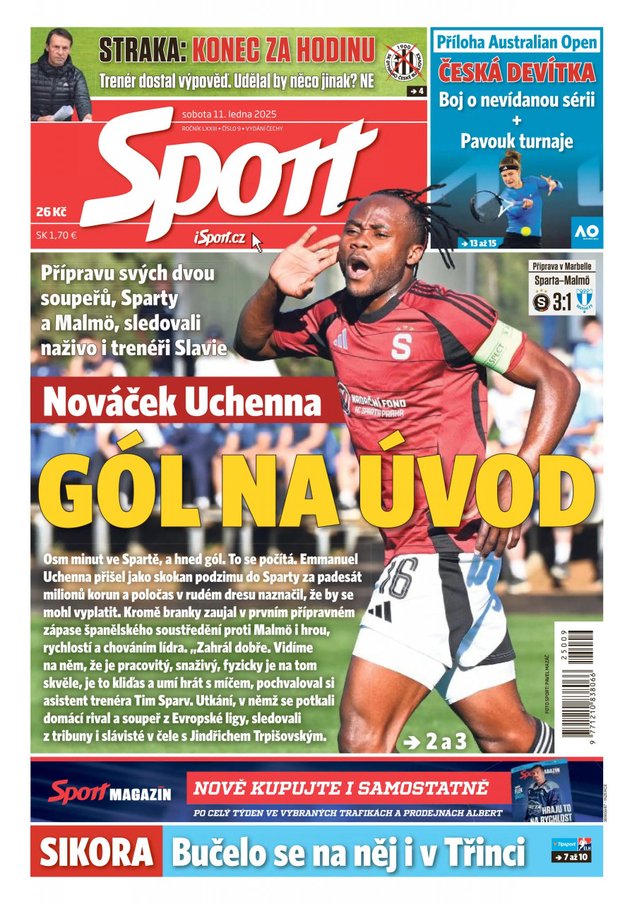 Sport předplatné - Noviny - Magaziny.cz