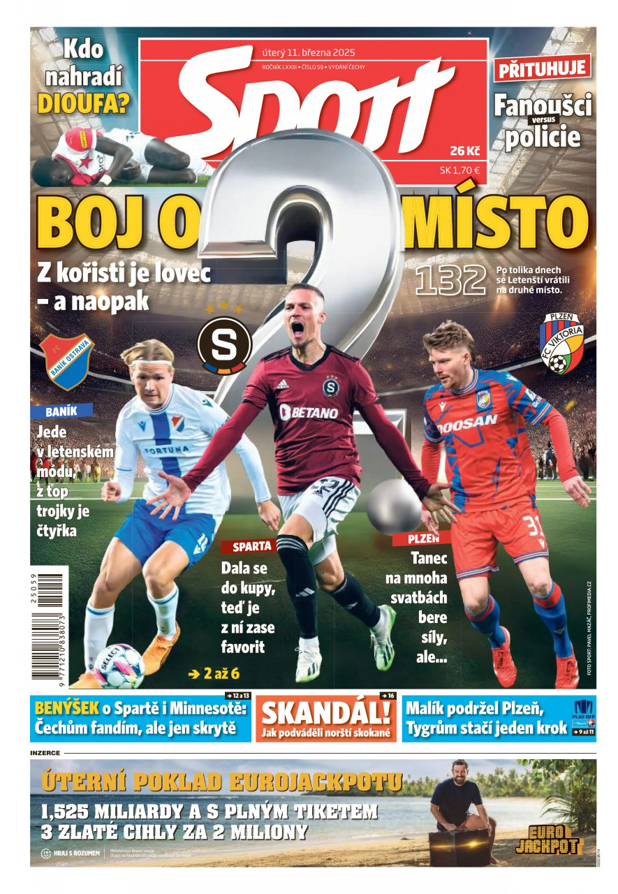 Sport předplatné - Noviny - Magaziny.cz