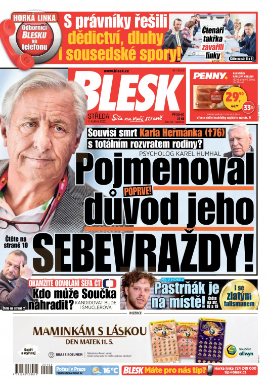 Blesk předplatné - Noviny - Magaziny.cz