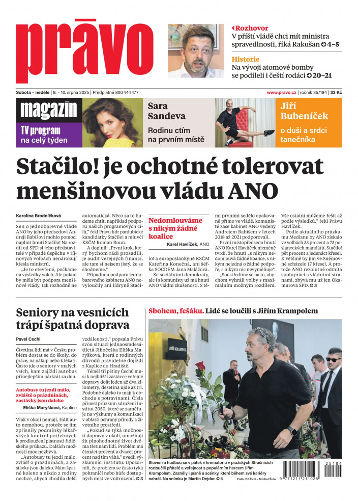 Právo předplatné - Noviny - Magaziny.cz