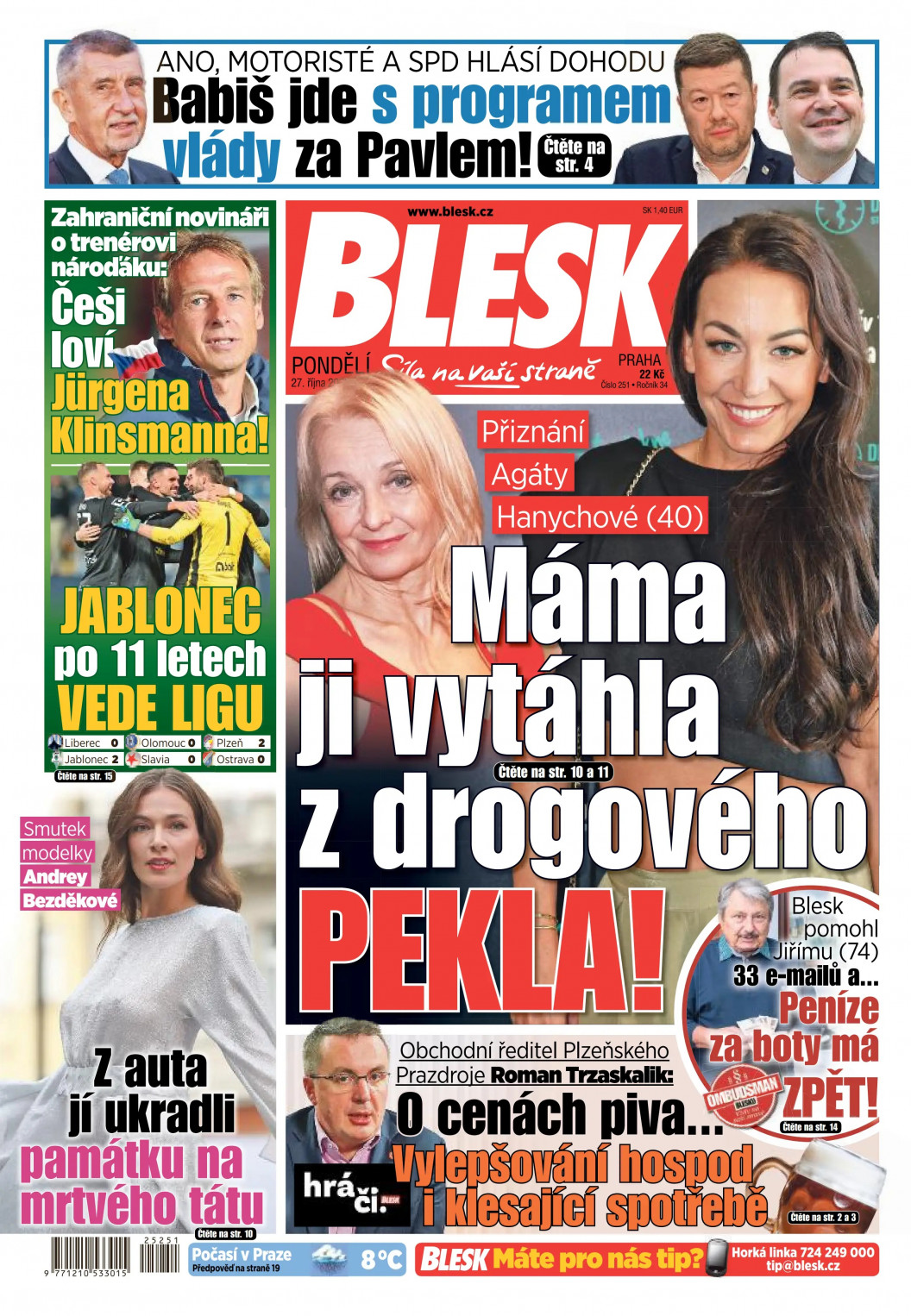 Blesk předplatné - Noviny - Magaziny.cz