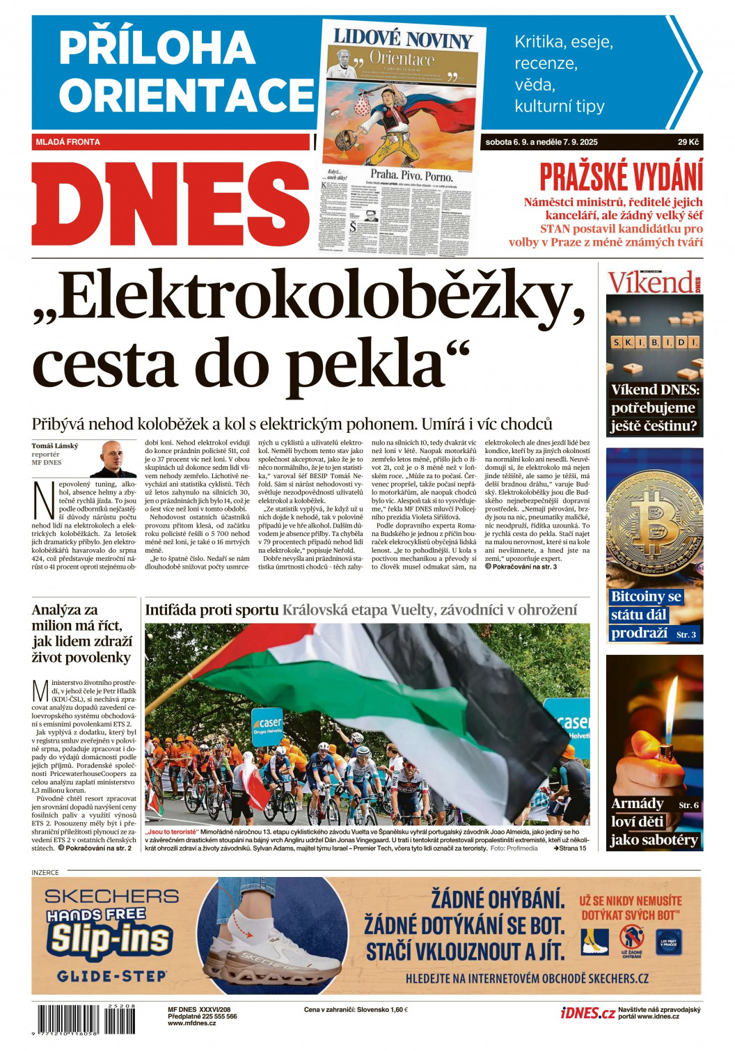 MF DNES (Mladá fronta DNES) předplatné – Noviny – Magaziny.cz