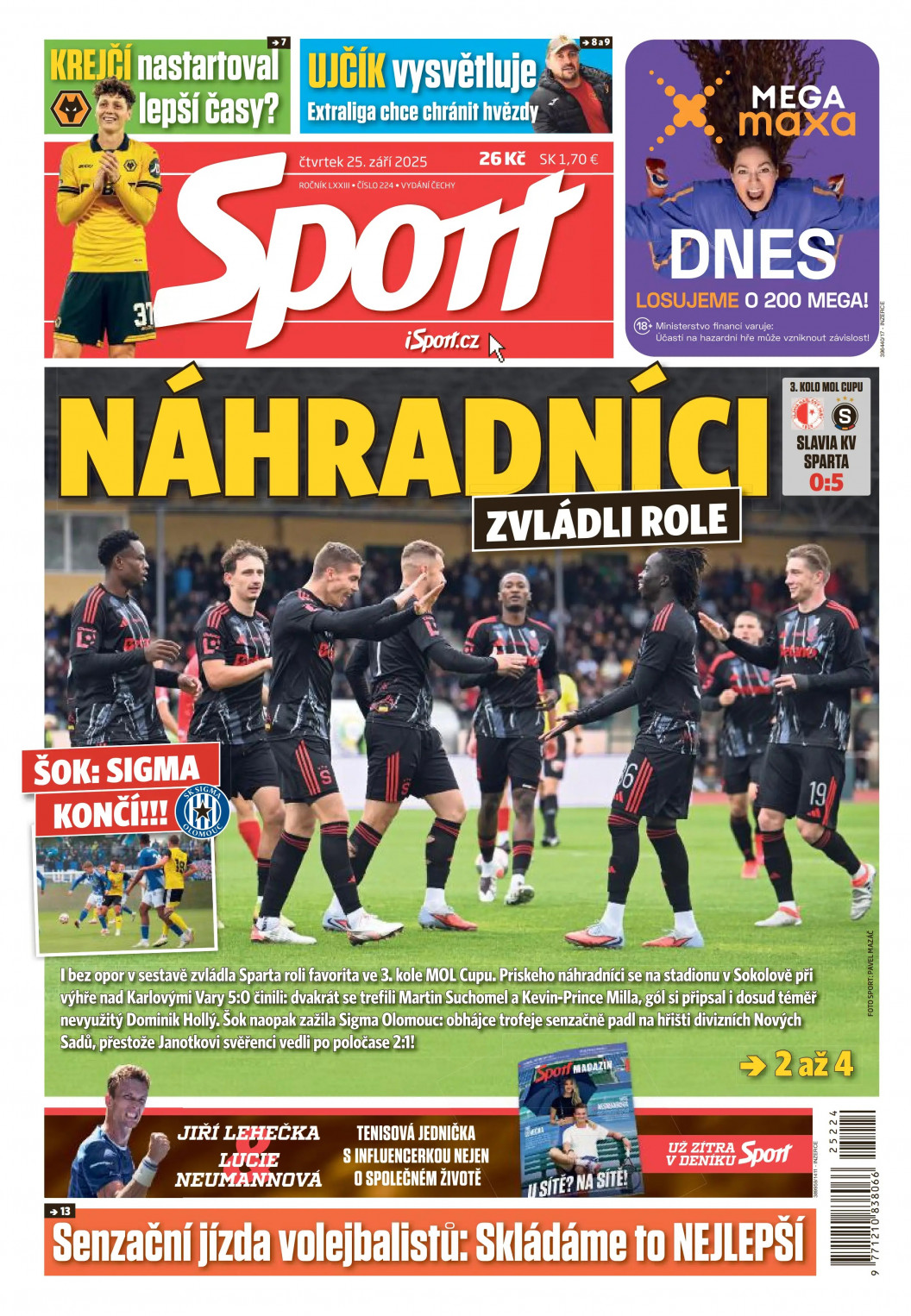 Sport předplatné - Noviny - Magaziny.cz