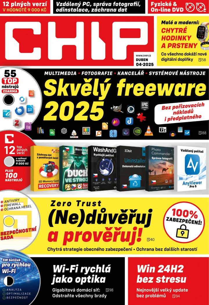 CHIP předplatné - Časopisy - Magaziny.cz