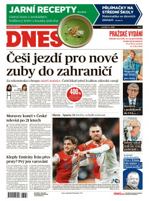 MF DNES (Mladá fronta DNES) předplatné – Noviny – Magaziny.cz