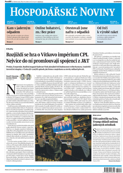 MF DNES (Mladá fronta DNES) předplatné – Noviny – Magaziny.cz