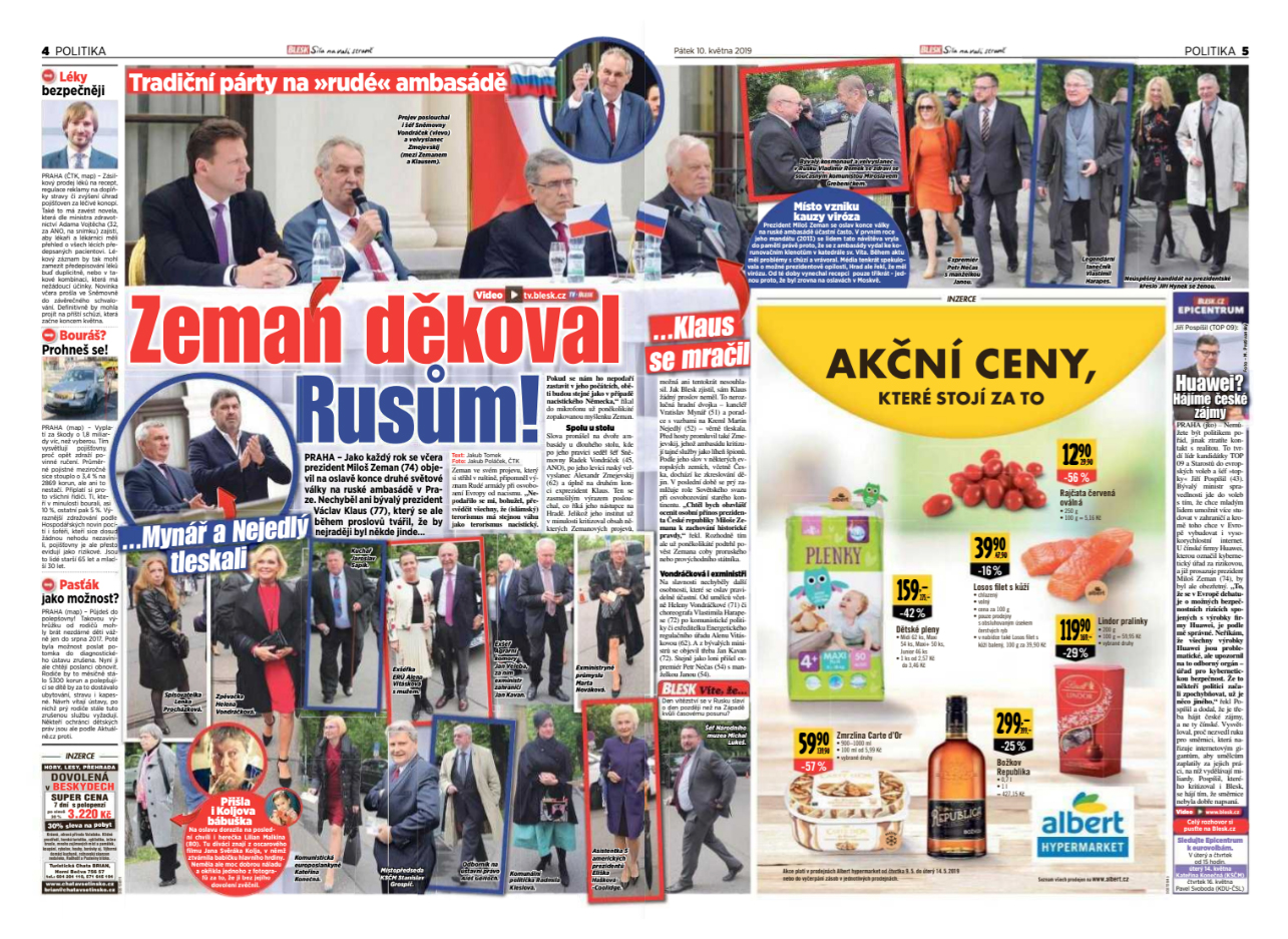 Blesk předplatné - Noviny - Magaziny.cz